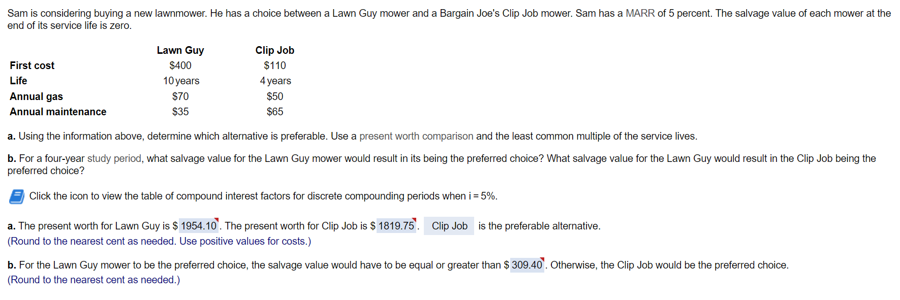 Solved How are those the right answers? Please explain. | Chegg.com