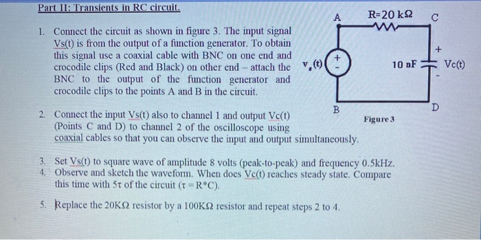Solved Q1. Calculate the time constant, for the above | Chegg.com
