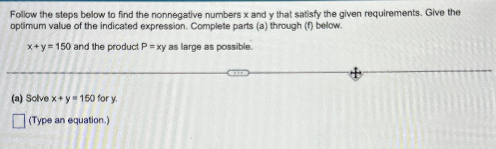 Solved Follow the steps below to find the nonnegative | Chegg.com