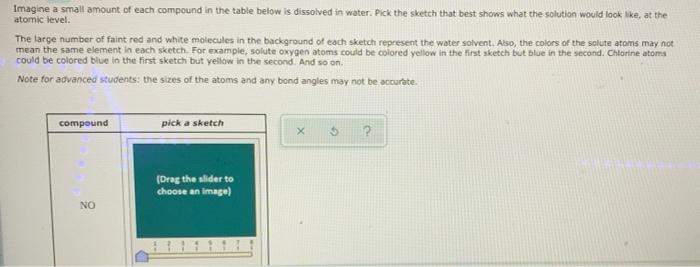 Solved Imagine a small amount of each compound in the table | Chegg.com