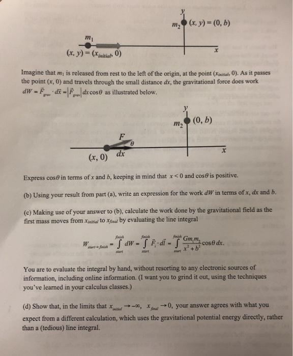 Solved Problem 2: Calculating work using line integrals We | Chegg.com