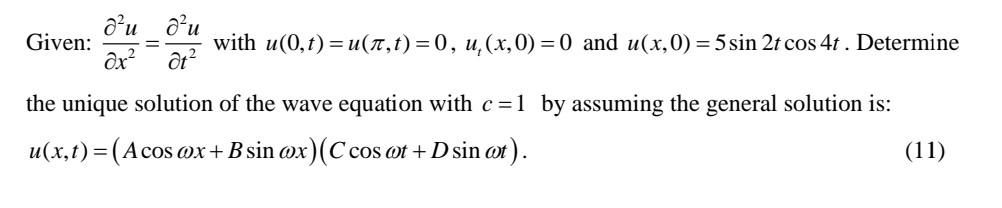 Solved au d’u Given: Ox? Ot with u(0,t) = u(T,t) = 0, u, | Chegg.com