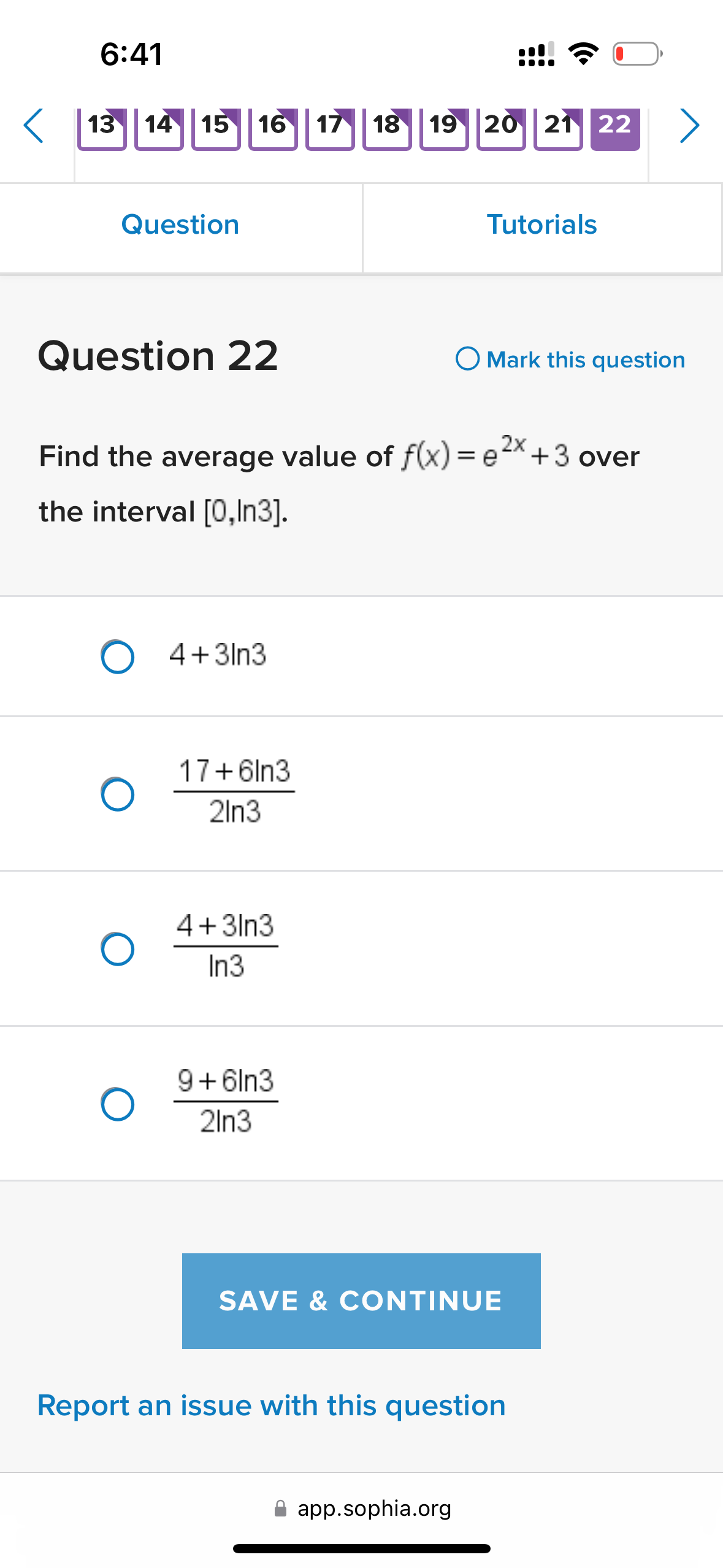 Solved Question 22Mark this questionFind the average value | Chegg.com