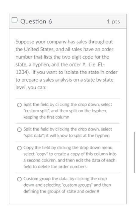 Solved To access the data behind a visualization (chart) you | Chegg.com