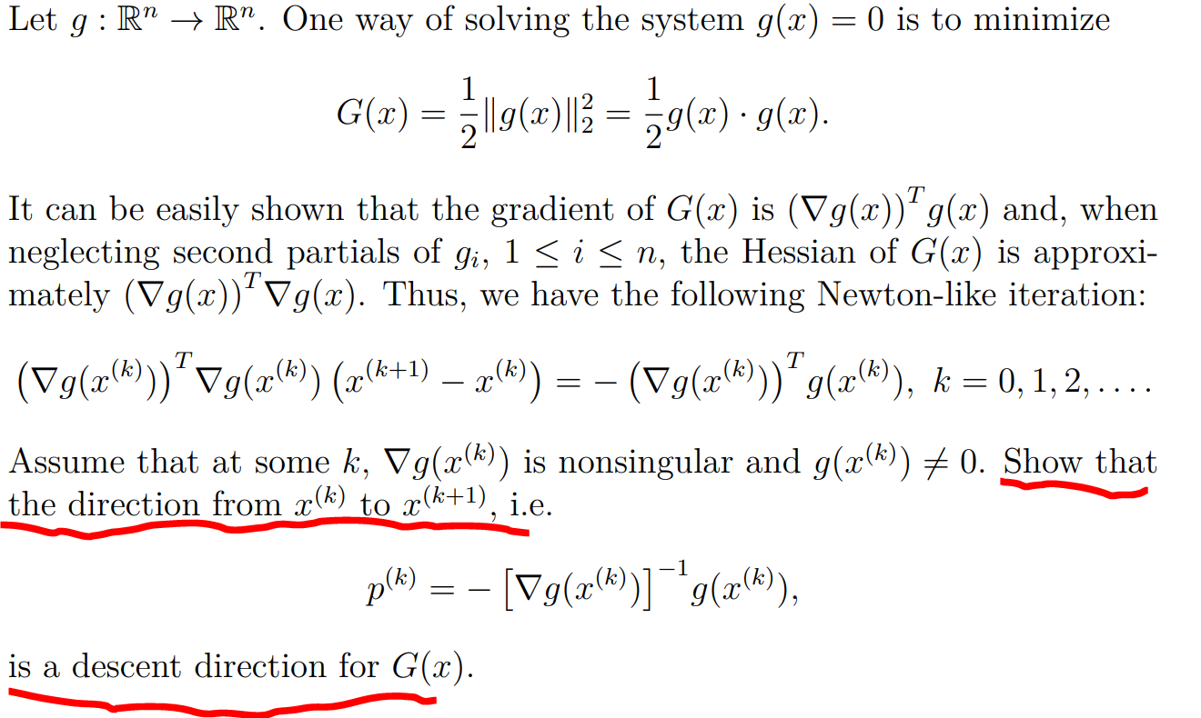 Solved Show that the direction from | Chegg.com