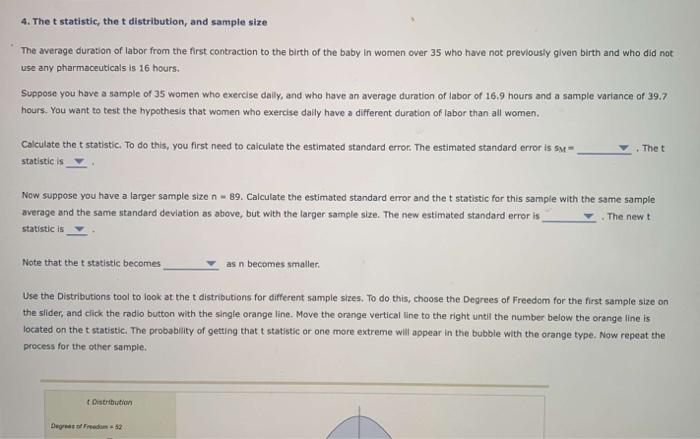 Solved Problem Set: Chapter 09 Introduction to the t | Chegg.com