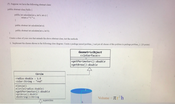 Solved NO C Create one Java project ind then create three | Chegg.com