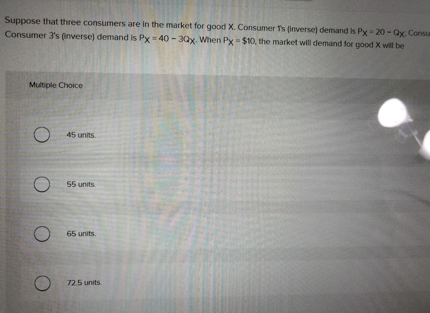 Solved Suppose that three consumers are in the market for | Chegg.com