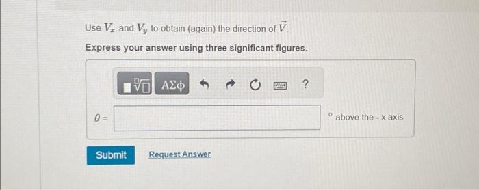 Solved V is a vector 248 unts in magnitude and points at | Chegg.com