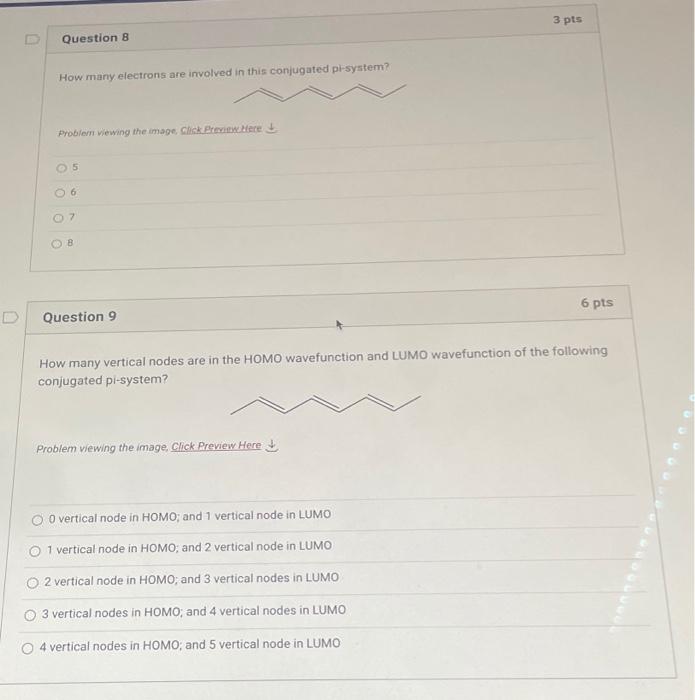 Solved How many electrons are involved in this conjugated | Chegg.com