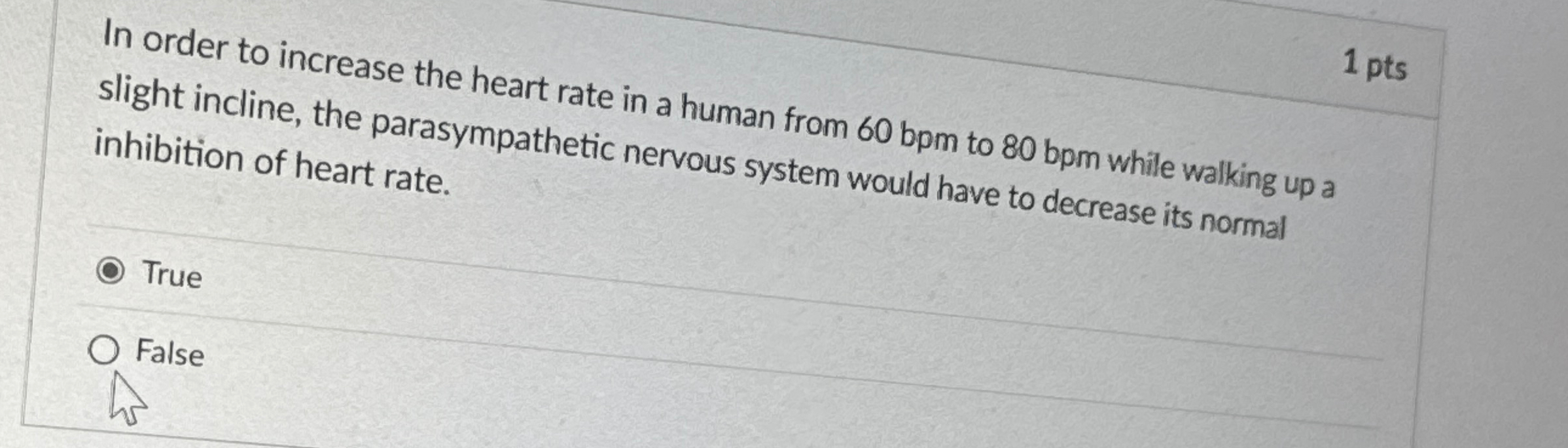 Solved In order to increase the heart rate in a human from | Chegg.com