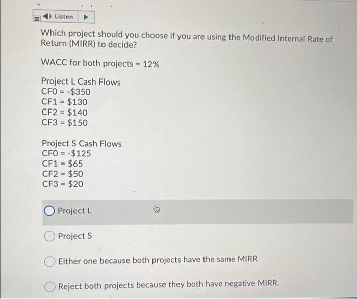 solved-listen-which-project-should-you-choose-if-you-are-chegg