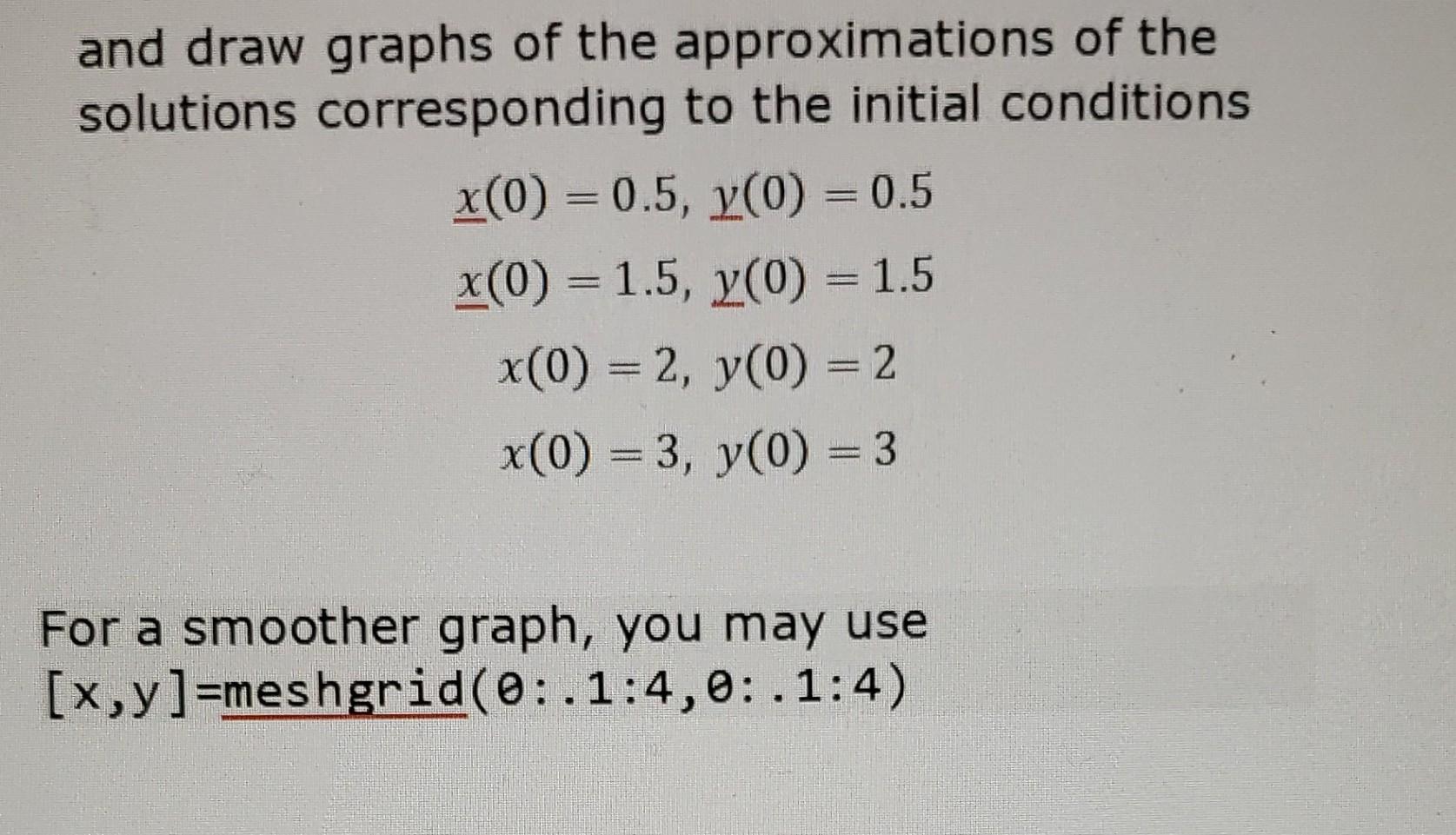 Solved and draw graphs of the approximations of the | Chegg.com