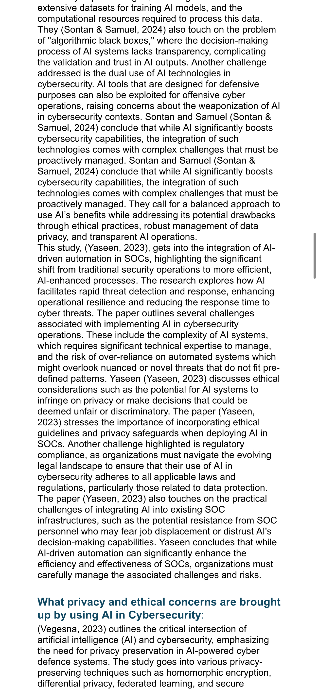 Solved IntroductionBasic Overview of Topic:Artificial | Chegg.com