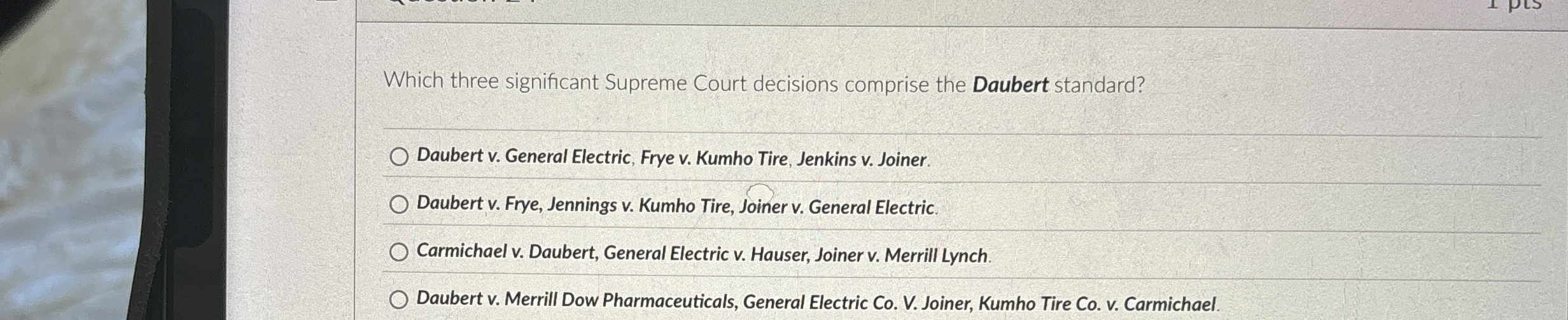 Solved Which three significant Supreme Court decisions | Chegg.com