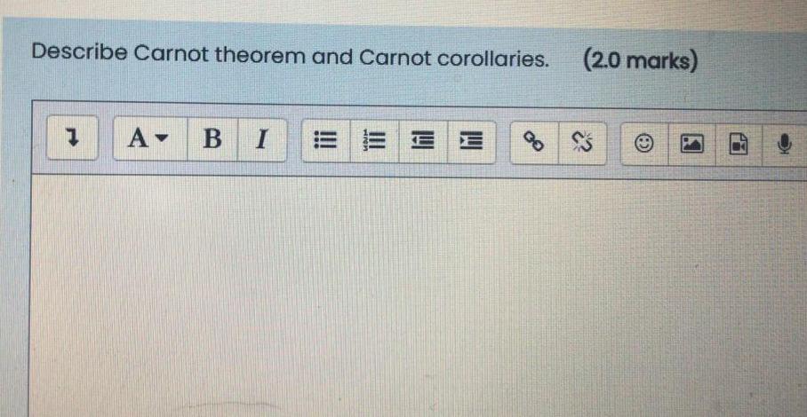 Solved Describe Carnot theorem and Carnot corollaries. (2.0 | Chegg.com