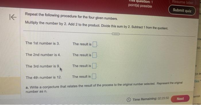 Solved Repeat the following procedure for the four given | Chegg.com
