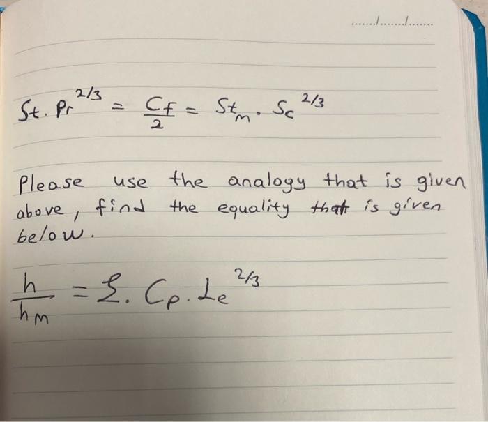Solved Please explain the calculations to find the equality | Chegg.com
