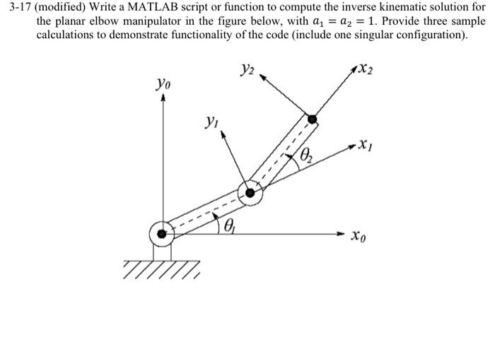 Solved 3 17 Modified Write A Matlab Script Or Function To 4831