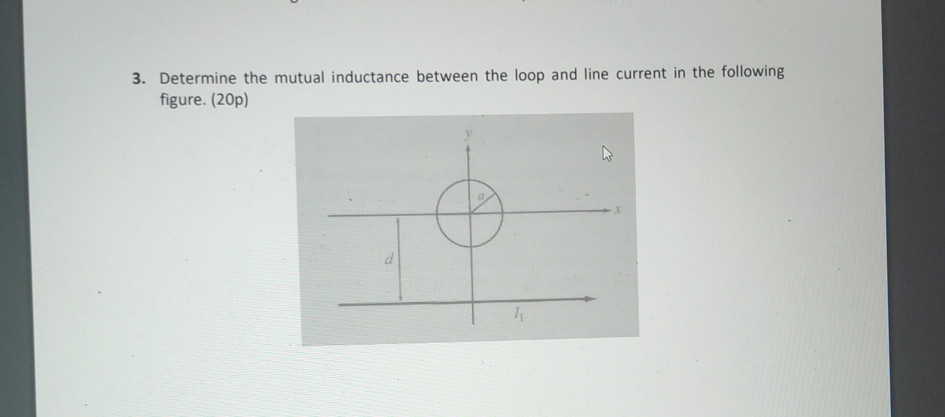 Solved Determine the mutual inductance between the loop and | Chegg.com