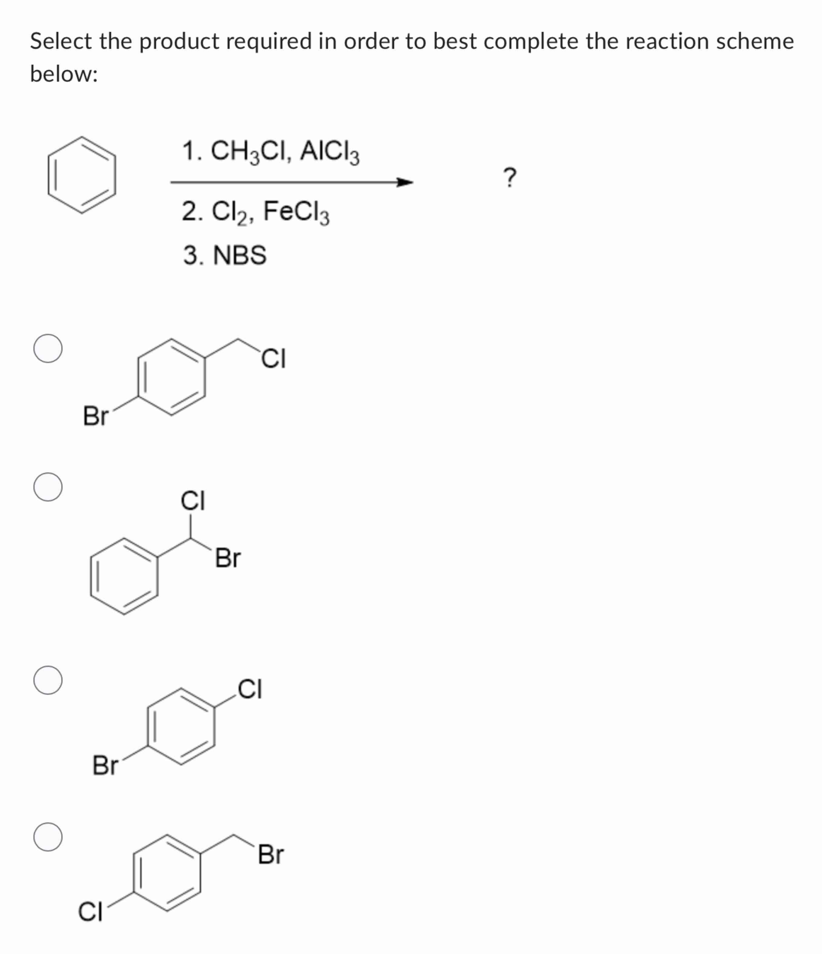Solved Select the product required in order to best complete | Chegg.com