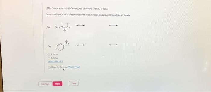 Solved draw exactly two additional resonance contributors | Chegg.com