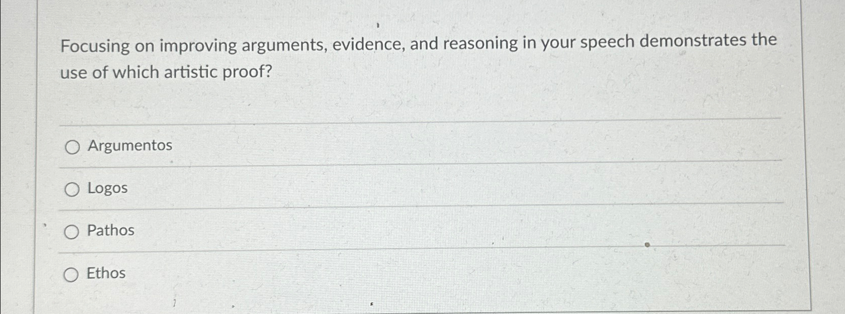 Solved Focusing on improving arguments, evidence, and | Chegg.com