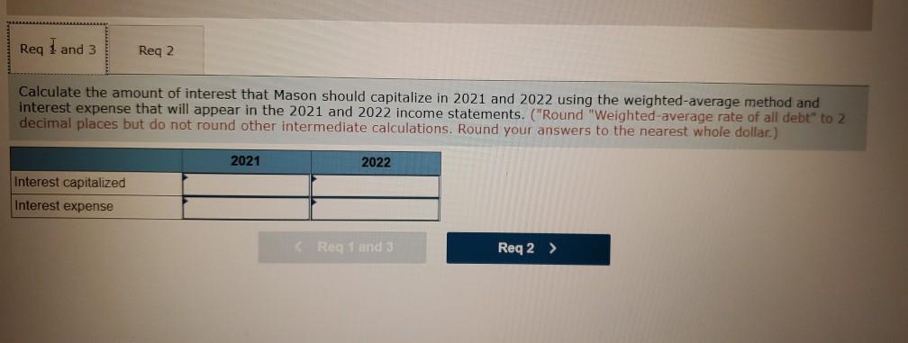 Solved Problem 10-10 (Algo) Interest capitalization; | Chegg.com