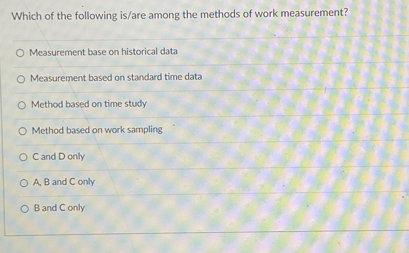 Solved Which of the following is/are among the methods of | Chegg.com
