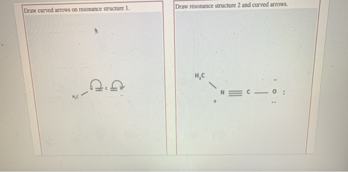 Solved Draw curved arrows on resonance structure 1. Draw | Chegg.com