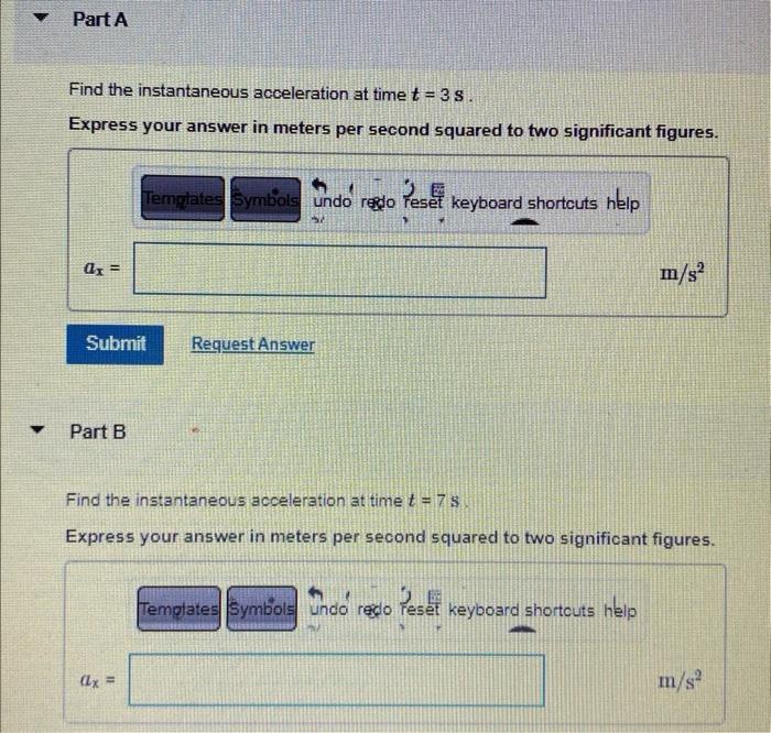 Solved The graph in the figure shows the velocity of a | Chegg.com