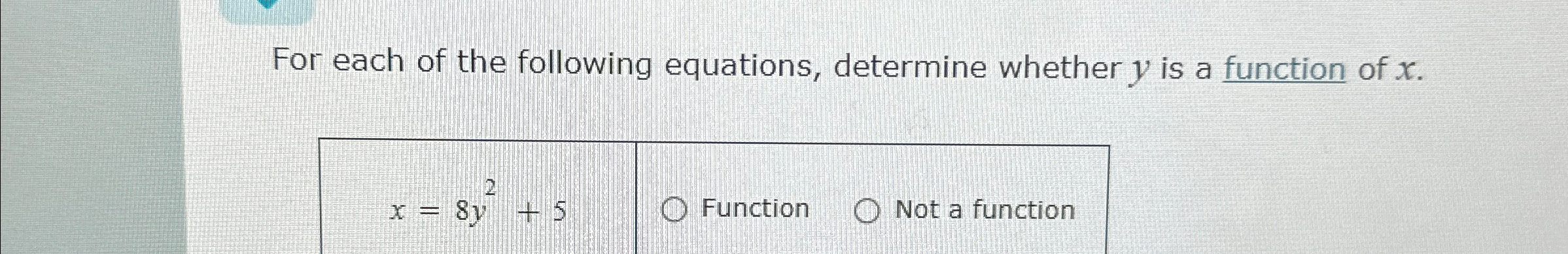 Solved For each of the following equations, determine | Chegg.com