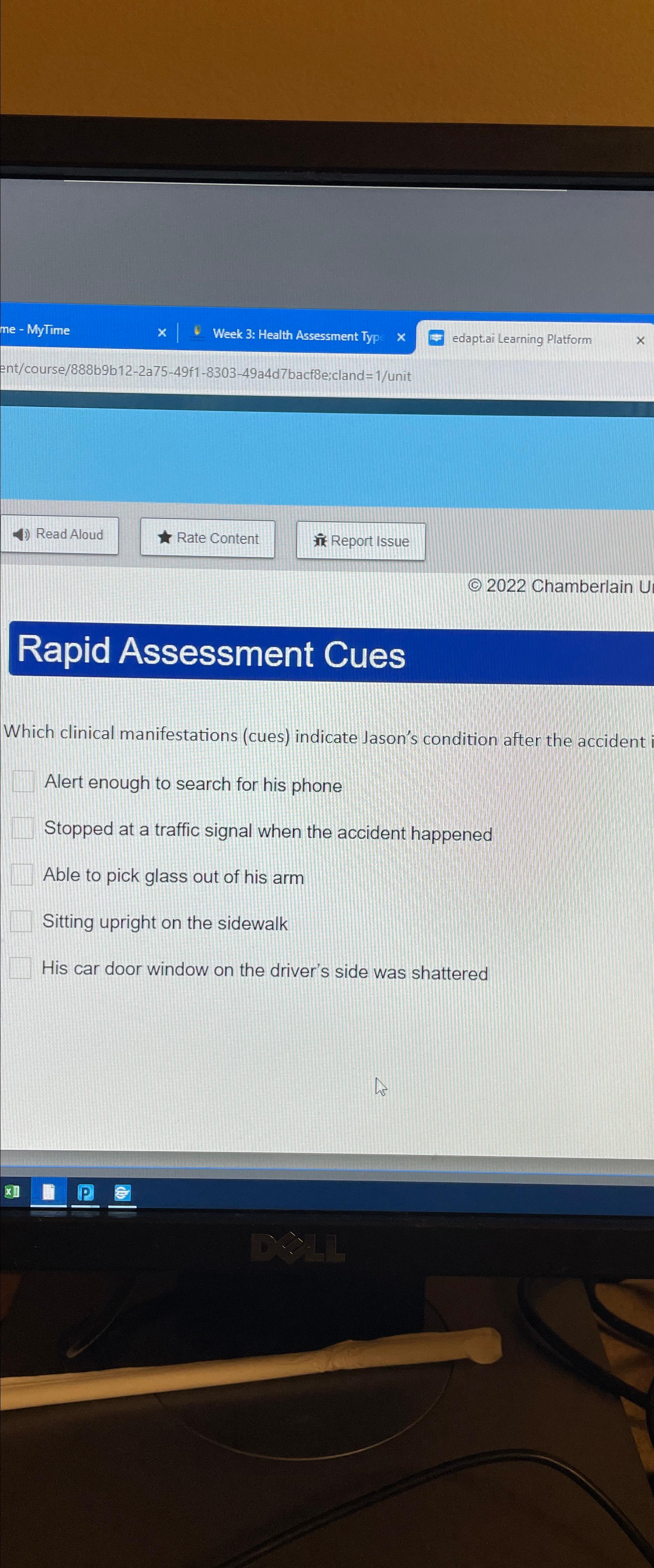 Solved tî. ﻿Report Issue(C) 2022 ﻿ChamberlainRapid | Chegg.com