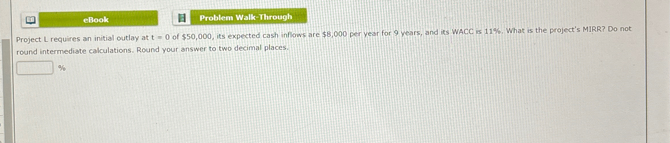 eBookProblem Walk-ThroughProject L ﻿requires an | Chegg.com