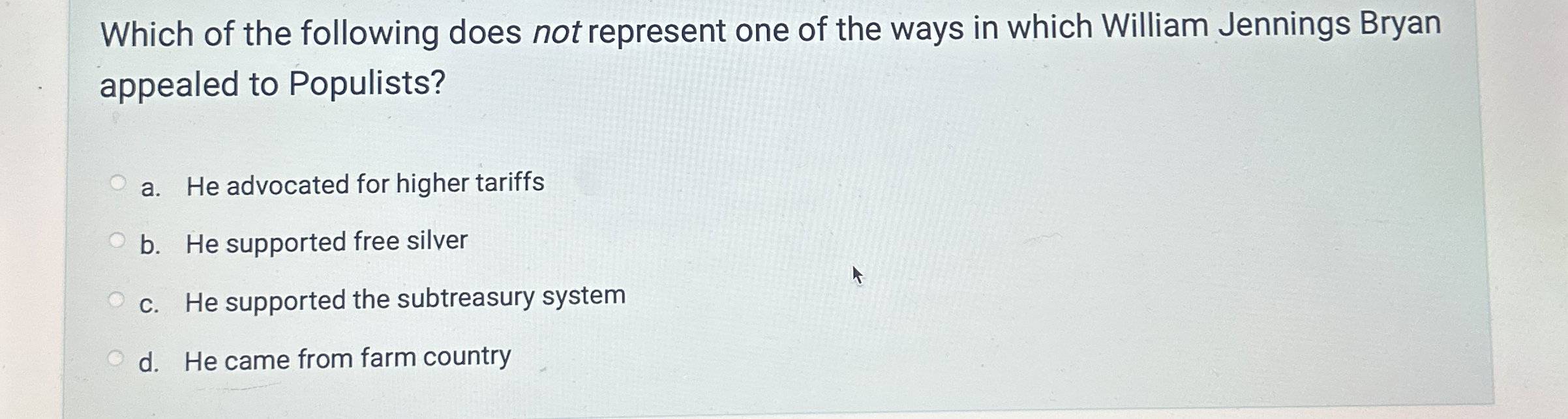 Solved Which of the following does not represent one of the | Chegg.com