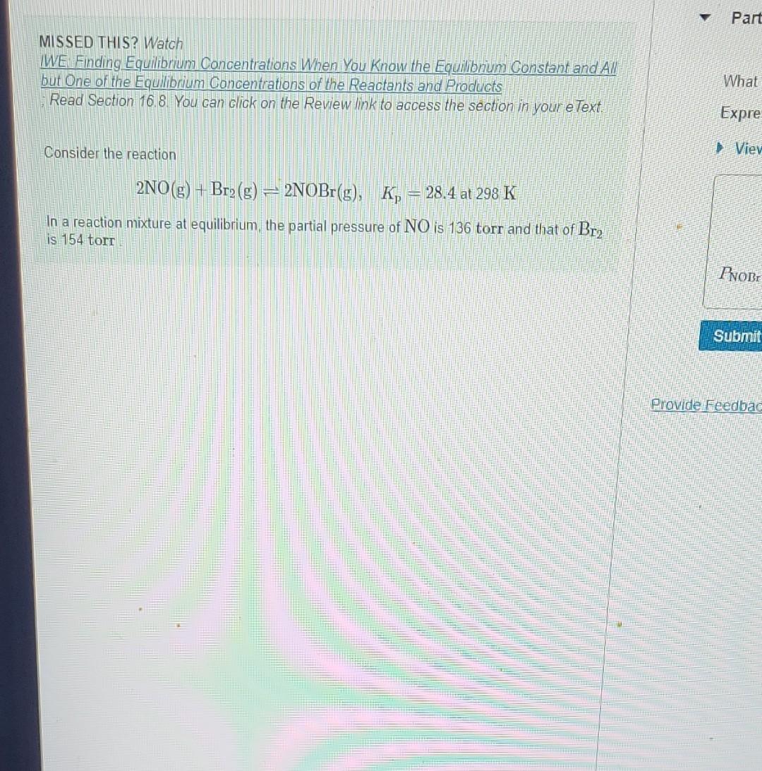 Solved MISSED THIS? Watch IWE Finding Equilibrium | Chegg.com