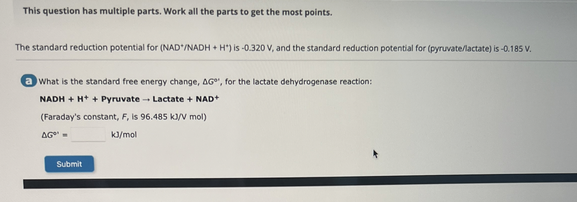 Solved This question has multiple parts. Work all the parts | Chegg.com