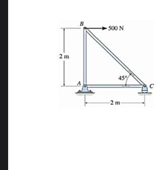 Solved Determine the forces in each arm using the node | Chegg.com