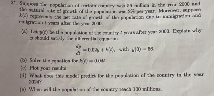 Solved Mathematical modelling | Chegg.com