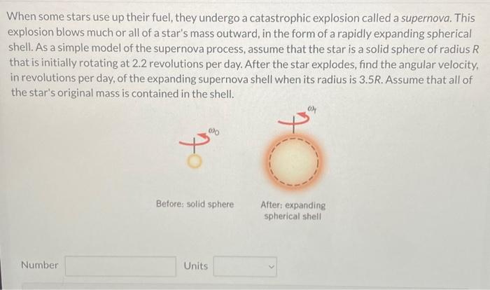 Solved When some stars use up their fuel, they undergo a | Chegg.com