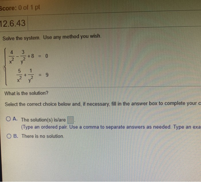 Solved College Algebra & Trig En Sci IIsection 12.6 Homework | Chegg.com