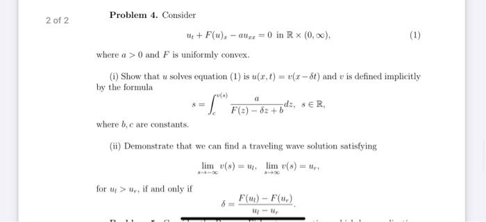 Solved Problem 1. We say v ECU) is subharmonic if -AU SO in | Chegg.com