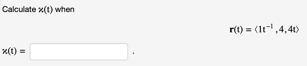 Solved Calculate x(t) ﻿whenx(t)=,r(t)=(:1t-1,4,4t:) | Chegg.com