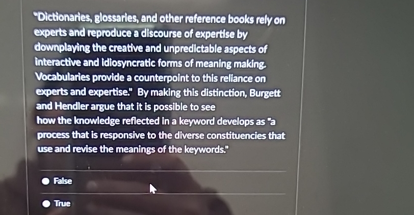 Solved "Dictionaries, slossaries, and other reference books | Chegg.com