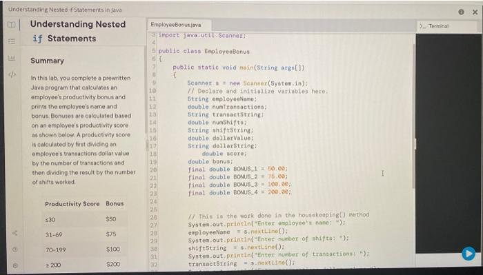 Solved All the instructions are included on the left in the | Chegg.com