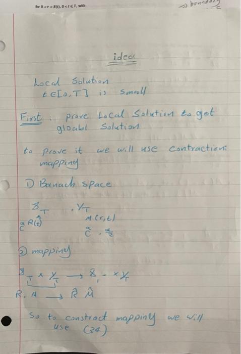 Solved can you prove Local solution ..prove from equation 34 | Chegg.com