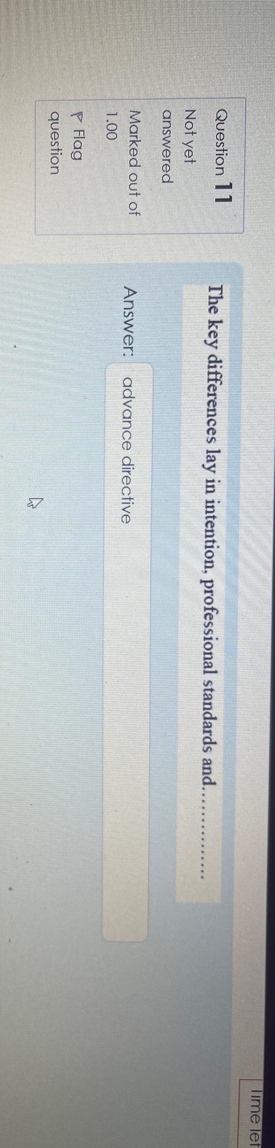 Solved Question 11not Yet Answeredmarked Out Of 1 00p Flag