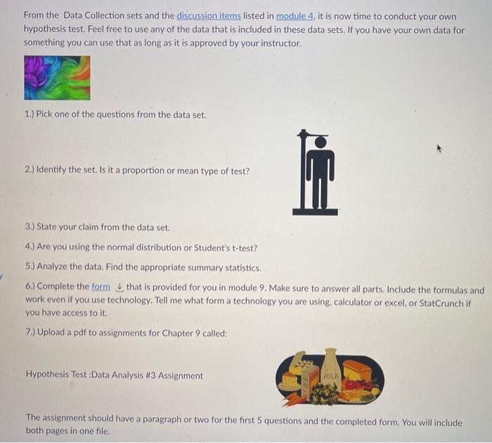 Solved From the Data Collection sets and the discussion | Chegg.com