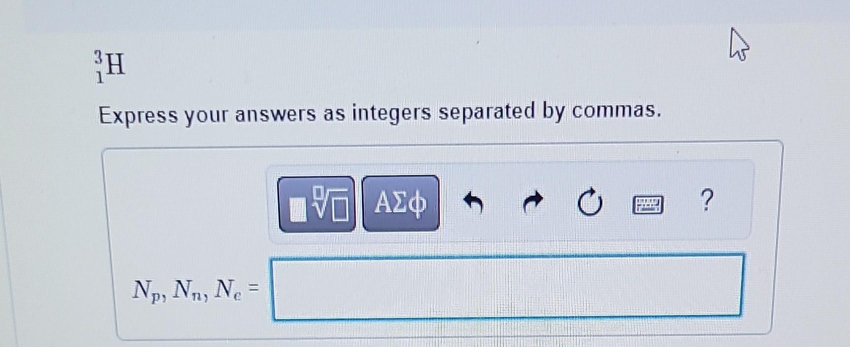 Solved Express your answers as integers separated by commas. | Chegg.com
