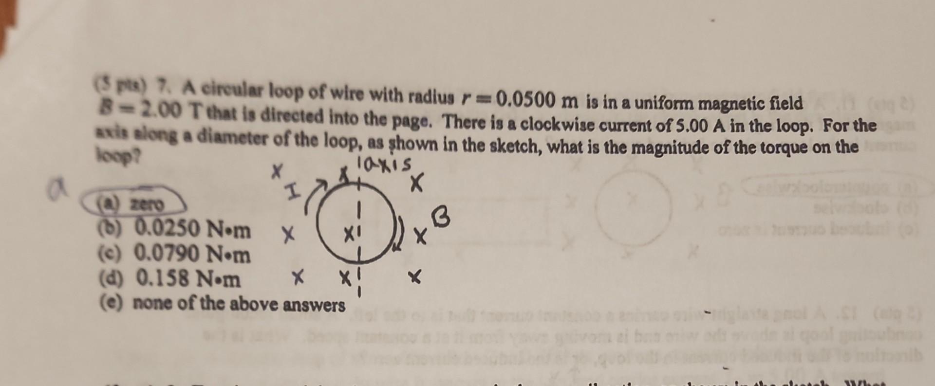 Solved Please explain why it is 0. I assume because it is | Chegg.com